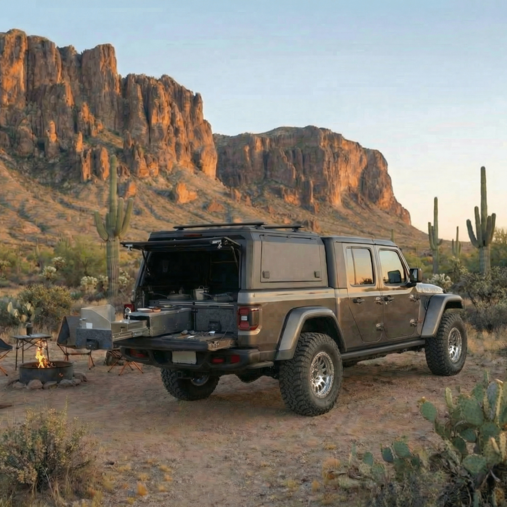 NOGI - Premium Aluminum Truck Canopies & Wedge Campers